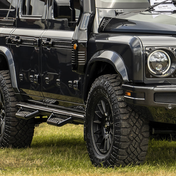 Stainless Tubular Side Step Set – Buzz Overland